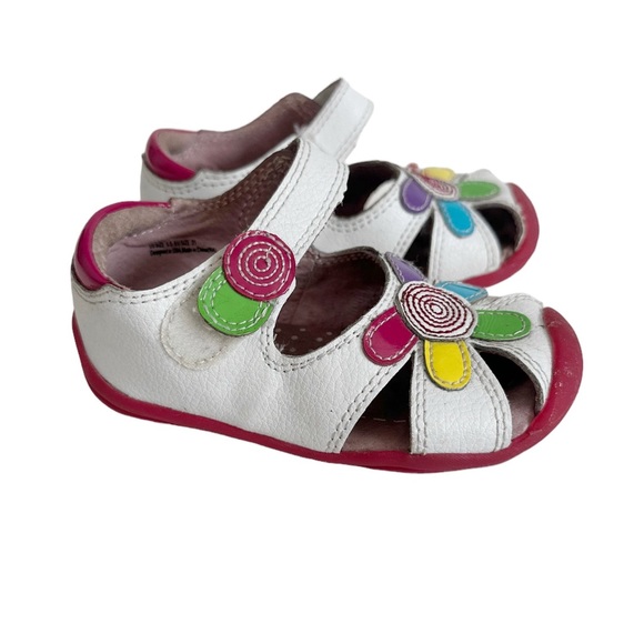 pediped | Shoes | Pediped Floral Leather Sandals | Poshmark